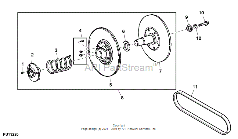 AM136805 - KIT fits JOHN DEERE | Price: $52.56