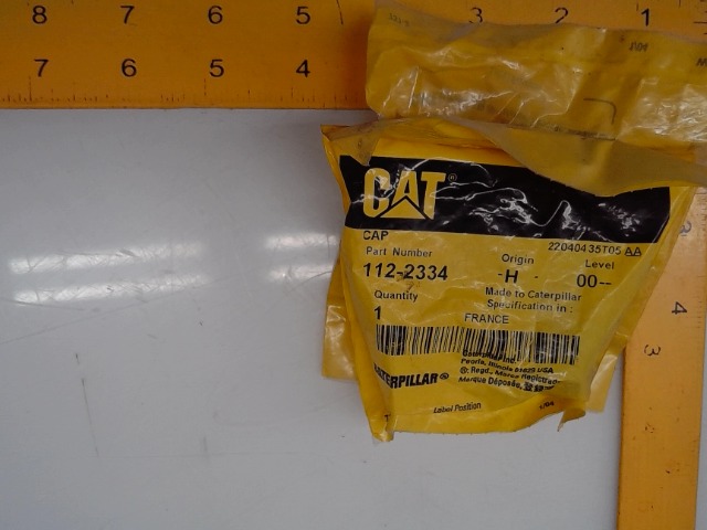 1122334 - CAP fits CATERPILLAR | Price: $0.37 Stock: Tennessee