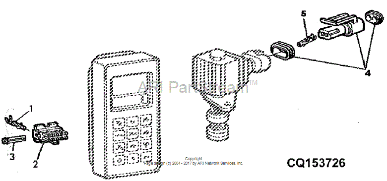 57M7379 - CONNECTOR fits JOHN DEERE | Price: $5.29 Stock: Wisconsin