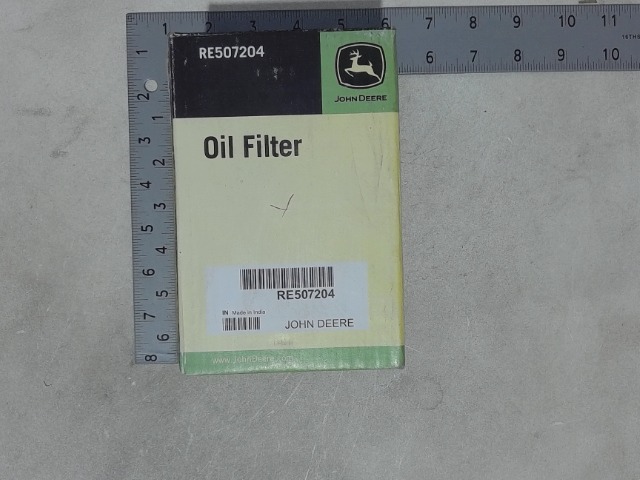 RE507204 - OIL FILTER fits JOHN DEERE | Price: $31.85 Stock: Wisconsin