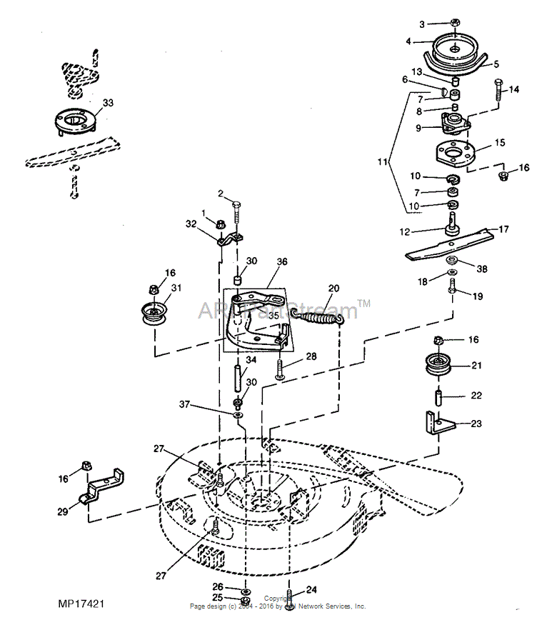 AM32955 - CUBE fits JOHN DEERE