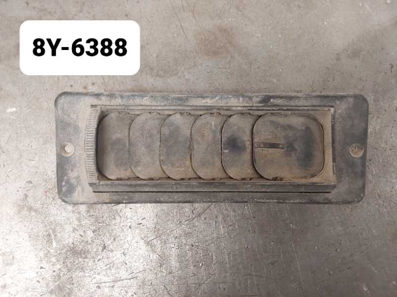 8Y6388 - LOUVER A-BOTTOM fits CATERPILLAR | Price: $14.53 Stock: Florida