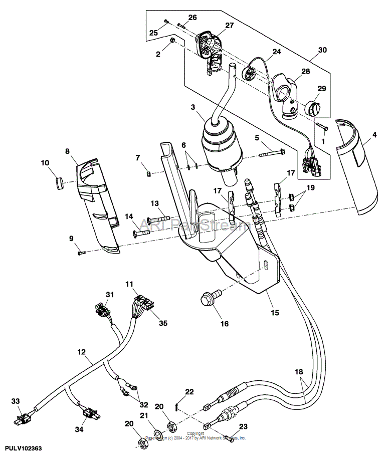 LVA13698 - HANDLE fits JOHN DEERE