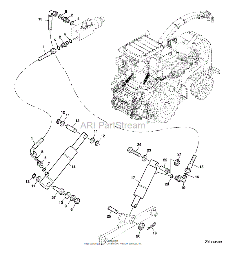 38H5002 - ADAPTER fits JOHN DEERE | Price: $9.56 Stock: Wisconsin