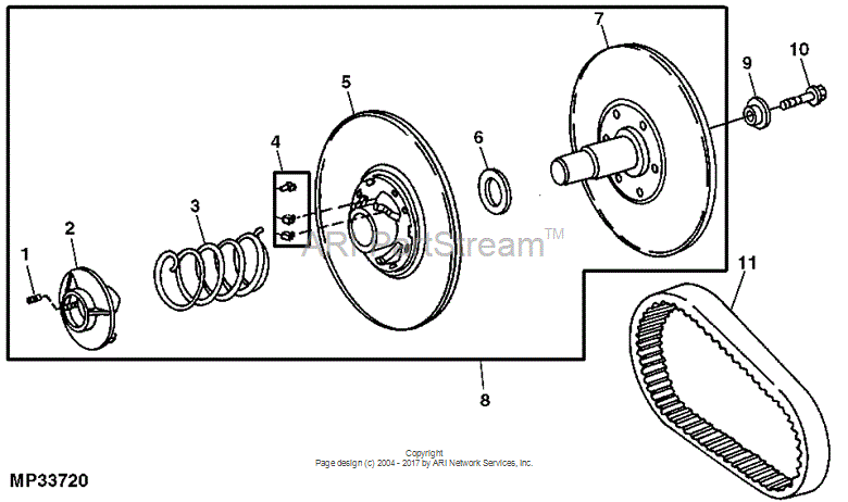 AM136805 - KIT fits JOHN DEERE | Price: $52.56