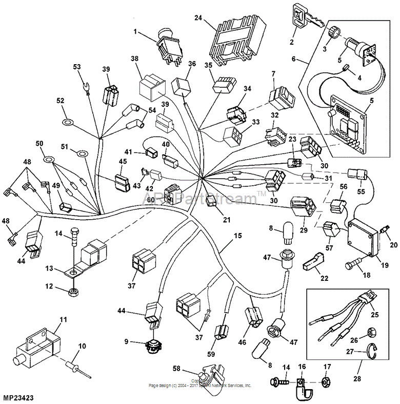AM136681 - IGNITION KIT fits JOHN DEERE