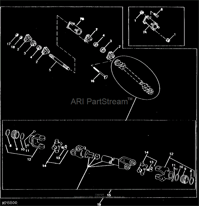 BM16494 - Kit fits JOHN DEERE