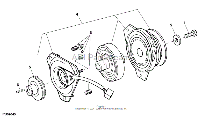 AM122969 - CLUTCH fits JOHN DEERE | Price: $351.51