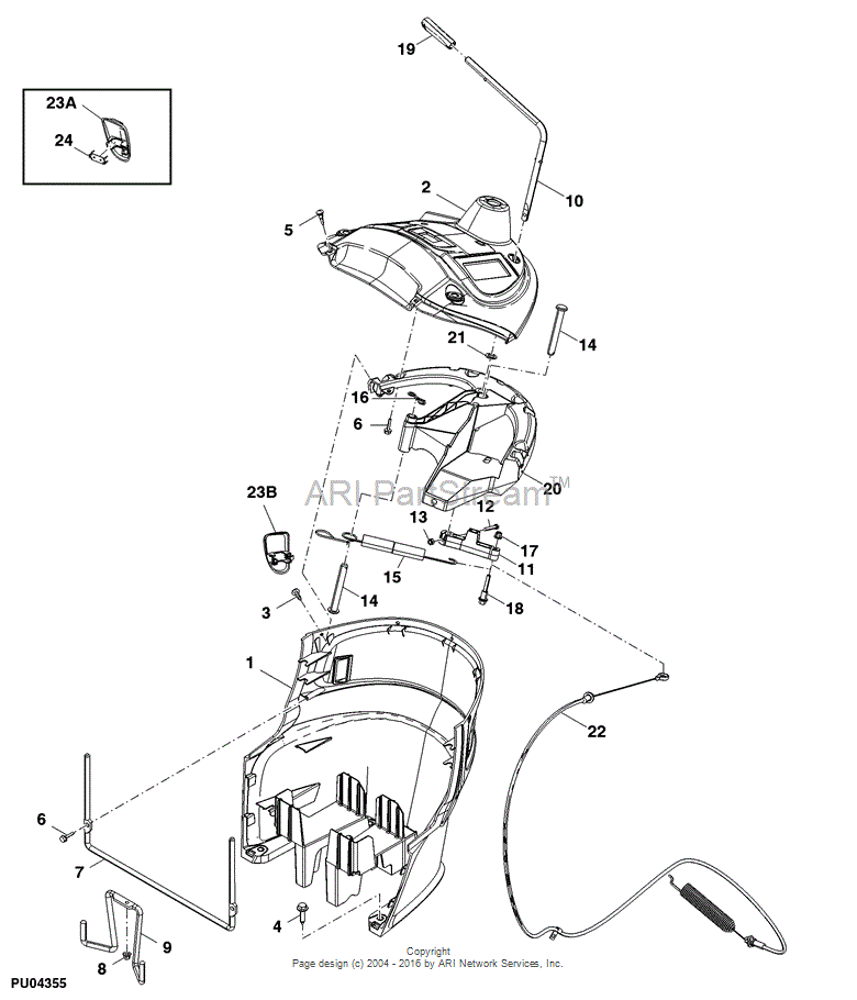 GX24309 - SUPPORT fits JOHN DEERE | Price: $45.89