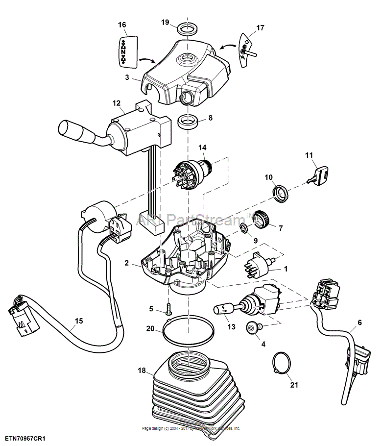RE200375 - GEAR REVERSER fits JOHN DEERE