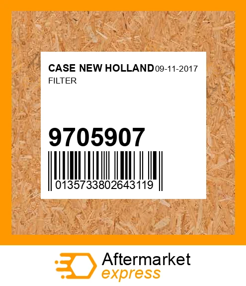 9705907 - FLTR fits CASE NEW HOLLAND