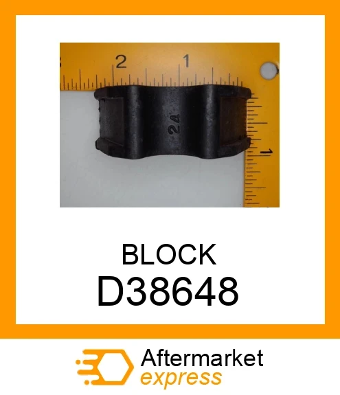 D38648 - BLOCK fits CASE NEW HOLLAND | Price: $4.22 Stock: Wisconsin