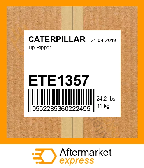ETE1357 - Tip Ripper fits CATERPILLAR | Price: $85.14 Stock: Florida