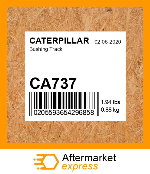 CA737 - Bushing Track fits CATERPILLAR | Price: $33.66 Stock: Kentucky