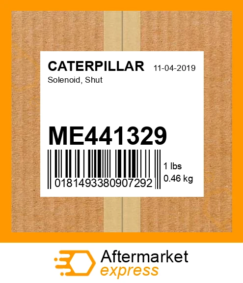 ME441329 - Solenoid, Shut fits CATERPILLAR | Price: $207.21 Stock: Florida
