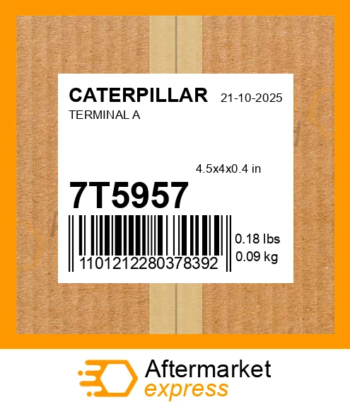 7T5957 - TERMINAL fits CATERPILLAR | Price: $16.34