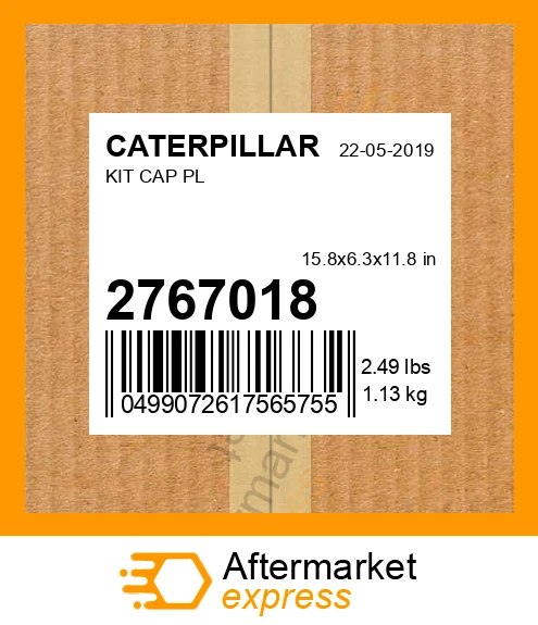 2767018 - KIT CAP PL fits CATERPILLAR | Price: $78.94 Stock: Indiana
