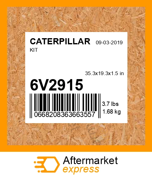 6V2915 - KIT fits CATERPILLAR | Price: $42.51 Stock: Kentucky