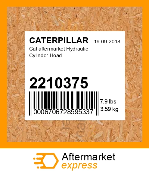 2210375 - Cat aftermarket Hydraulic Cylinder Head fits CATERPILLAR