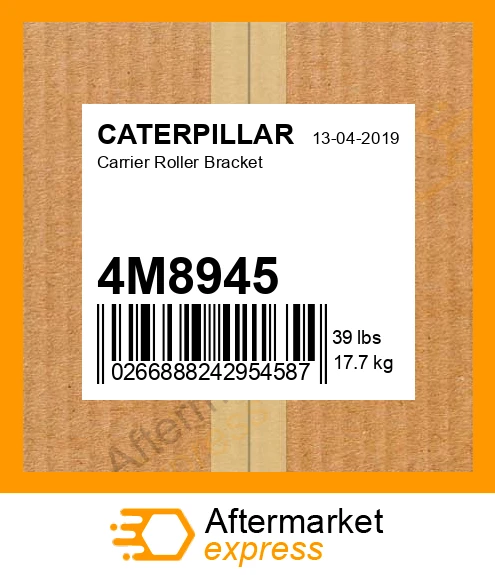 4M8945 - Carrier Roller Bracket fits CATERPILLAR