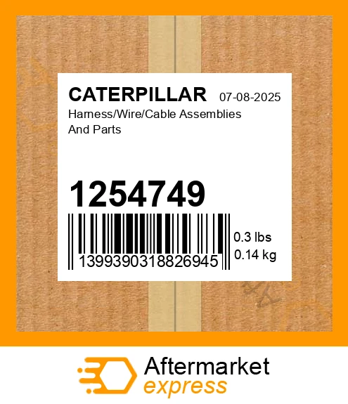 1254749 - Harness/Wire/Cable Assemblies And Parts fits CATERPILLAR