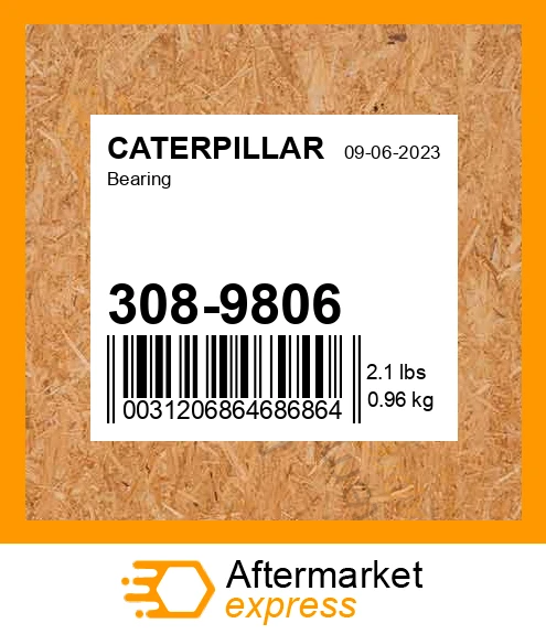 308-9806 - Bearing fits CATERPILLAR | Price: $65.64 Stock: Florida