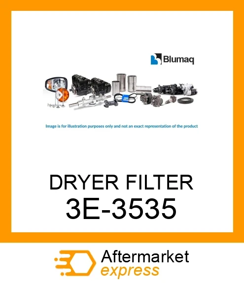 3E-3535 - DRYER FILTER fits CATERPILLAR | Price: $35.35 Stock: Tennessee
