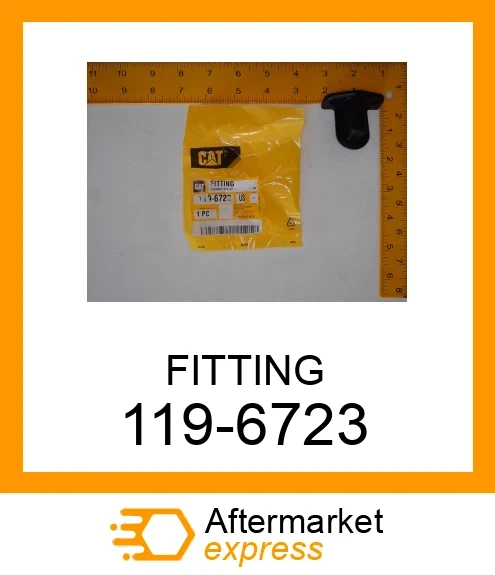119-6723 - FITTING fits CATERPILLAR | Price: $12.27 Stock: Wisconsin