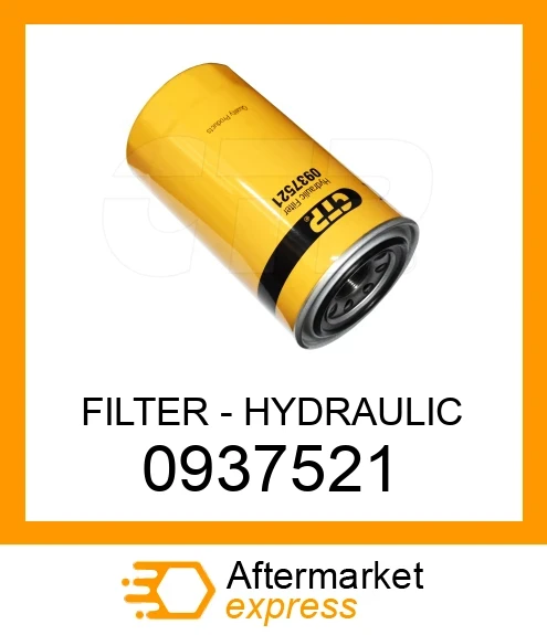 0937521 - FILTER - HYDRAULIC fits CATERPILLAR | Price: $9.91 Stock: Texas