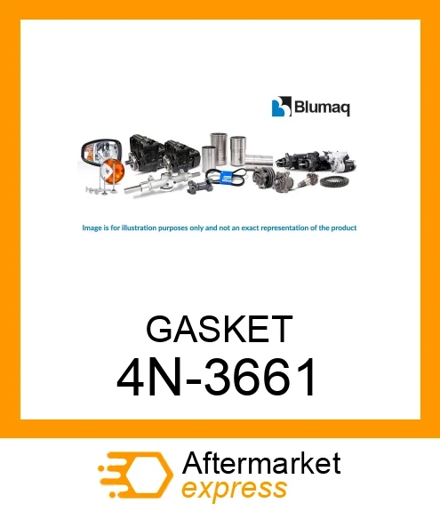 4N-3661 - GASKET fits CATERPILLAR | Price: $10.75 Stock: Florida