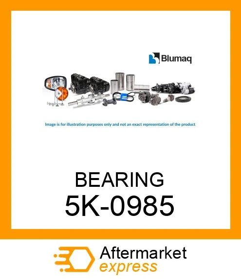 5K-0985 - BEARING fits CATERPILLAR | Price: $559.14 Stock: Tennessee
