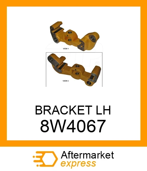 8W4067 - BRACKET LH fits CATERPILLAR | Price: $301.20 Stock: Florida