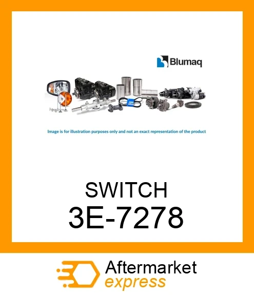 3E-7278 - SWITCH fits CATERPILLAR | Price: $46.43 Stock: Florida