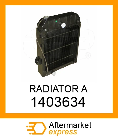 1403634 - RADIATOR A fits CATERPILLAR | Price: $794.66 Stock: Texas