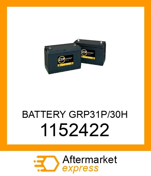 1152422 - BATTERY GRP31P/30H fits CATERPILLAR | Price: $248.80