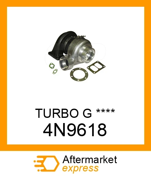4N9618 - TURBOCHAGER fits CATERPILLAR | Price: $599.63 Stock: Florida