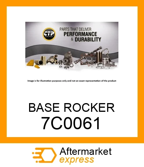 7C0061 - BASE ROCKER fits CATERPILLAR | Price: $642.67