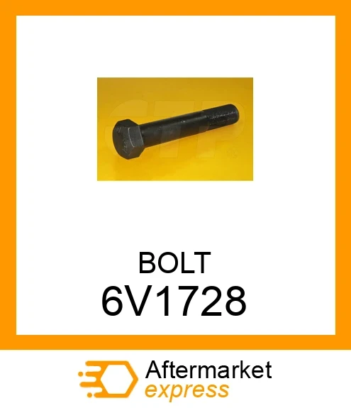 6V1728 - BOLT fits CATERPILLAR | Price: $3.93 Stock: Florida