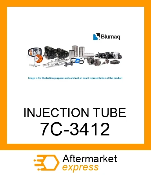 7C-3412 - INJECTION TUBE fits CATERPILLAR | Price: $17.12 Stock: Florida