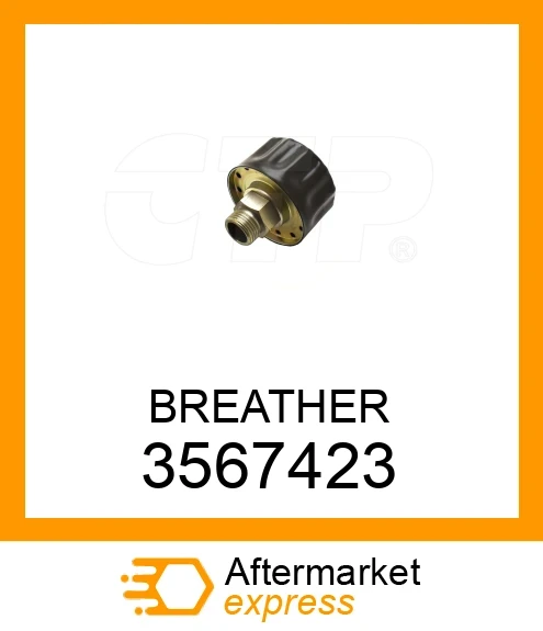 3567423 - BREATHER fits CATERPILLAR | Price: $126.39