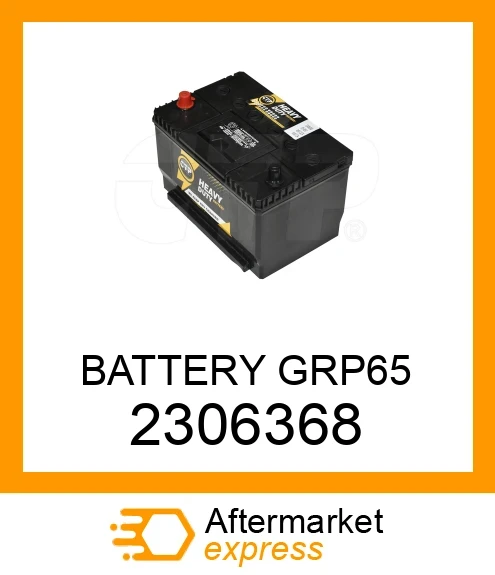 2306368 - BATTERY GRP65 fits CATERPILLAR | Price: $173.03