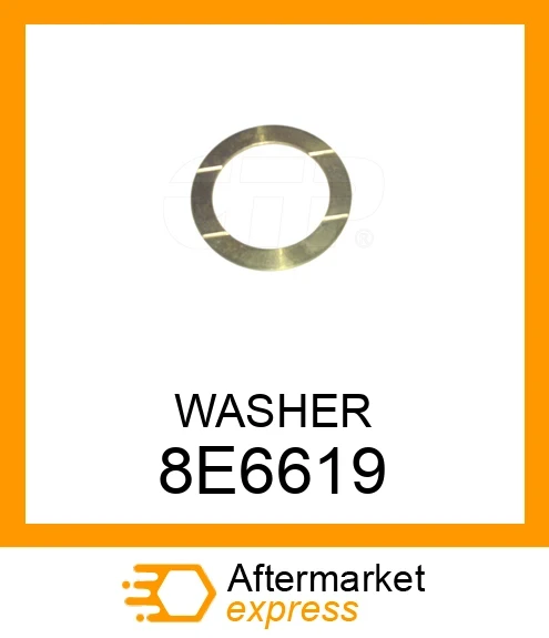 8E6619 - WASHER fits CATERPILLAR | Price: $20.80 Stock: Florida