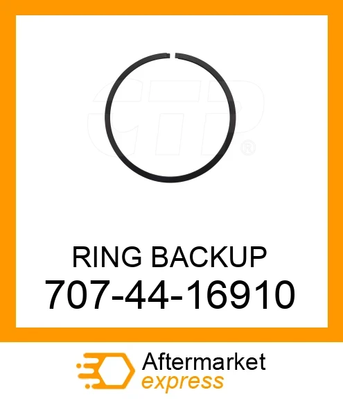 707-44-16910 - RING BACKUP fits CATERPILLAR | Price: $50.75