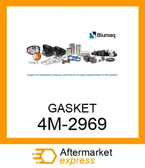 4M-2969 - GASKET fits CATERPILLAR | Price: $7.52 Stock: Florida