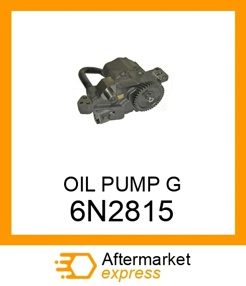 6N2815 - OIL PUMP G fits CATERPILLAR | Price: $1,233 Stock: Indiana