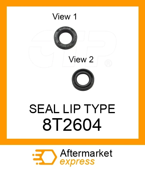 8T2604 - SEAL LIP TYPE fits CATERPILLAR | Price: $0.44 Stock: Texas