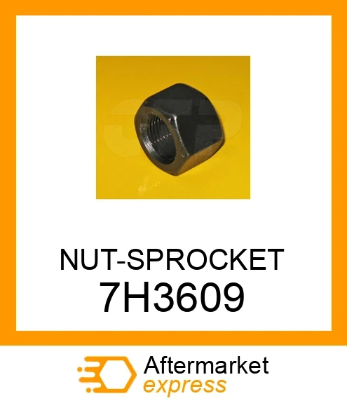 7H3609 - NUT-SPROCKET fits CATERPILLAR | Price: $0.71 Stock: Florida