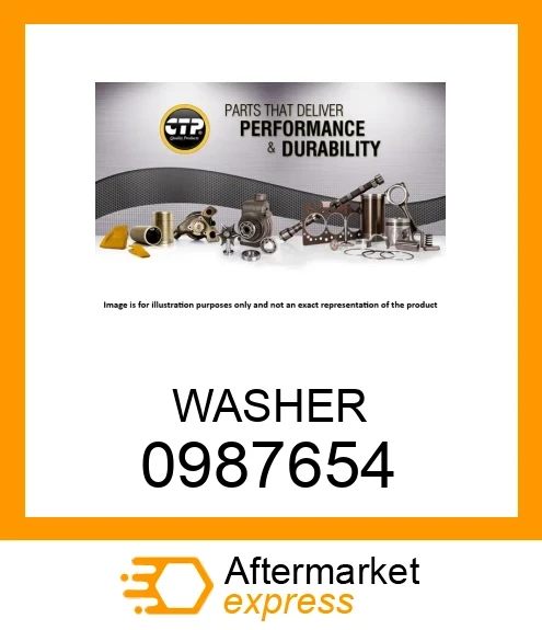 0987654 - WASHER fits CATERPILLAR