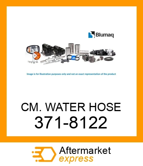 371-8122 - CM. WATER HOSE fits CATERPILLAR | Price: $0.54 Stock: Tennessee