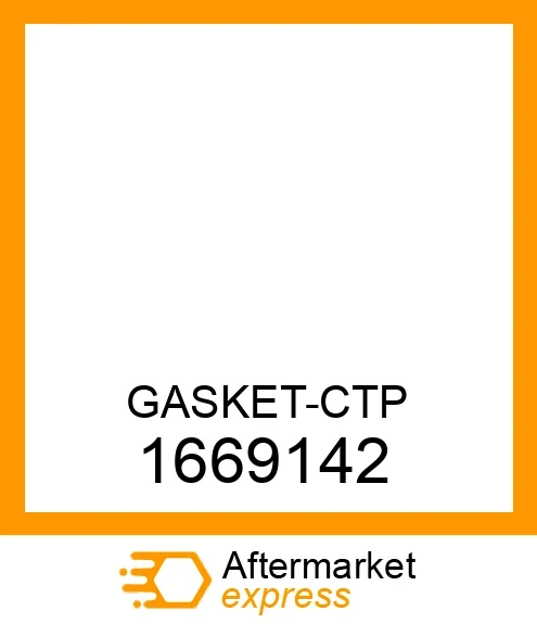 1669142 - GASKET-CTP fits CATERPILLAR | Price: $5.60 Stock: Texas